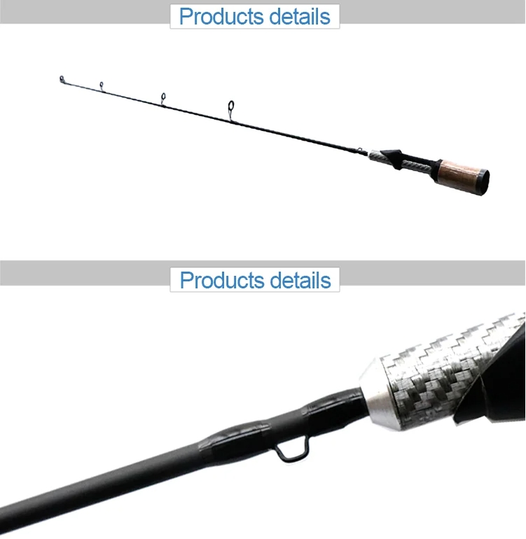 Telescopic Peche Various FRP Solid Ice Fishing Rod - China Oceanus ...